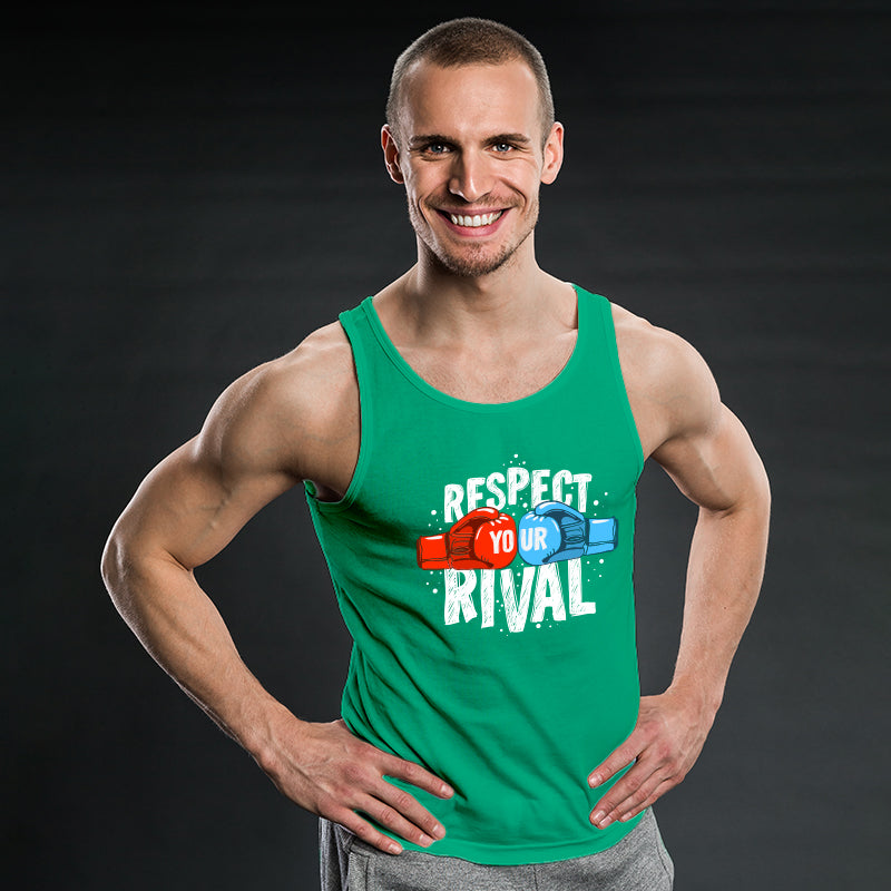 "RESPECT YOUR RIVAL", Men's vest | FHMax.com