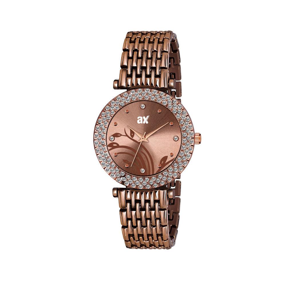 Analog Rose Gold Dial Women Watch | FHMax.com