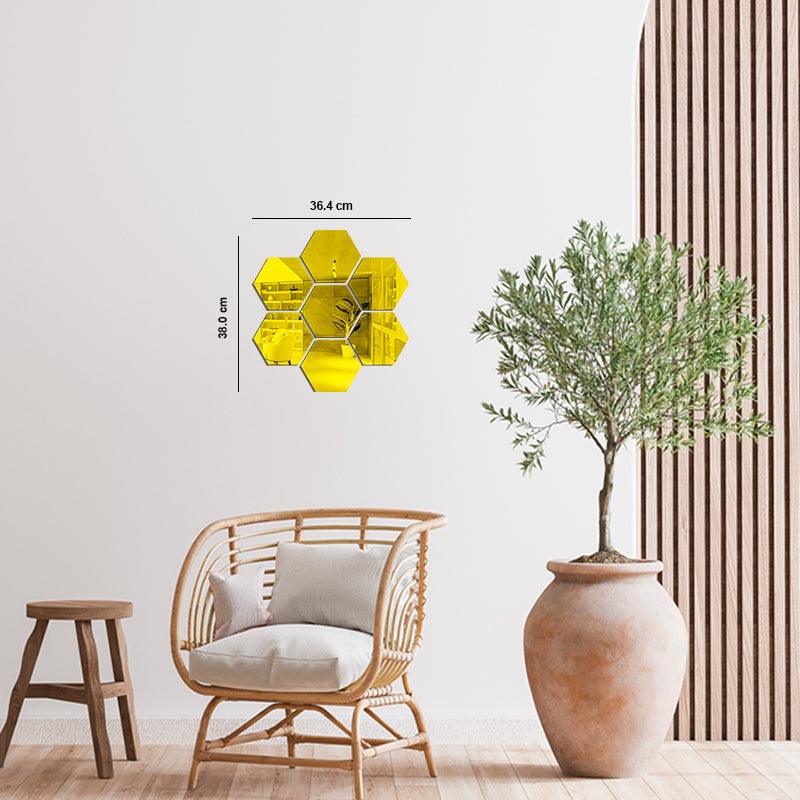 Polygon Shape, Acrylic Mirror wall art | FHMax.com